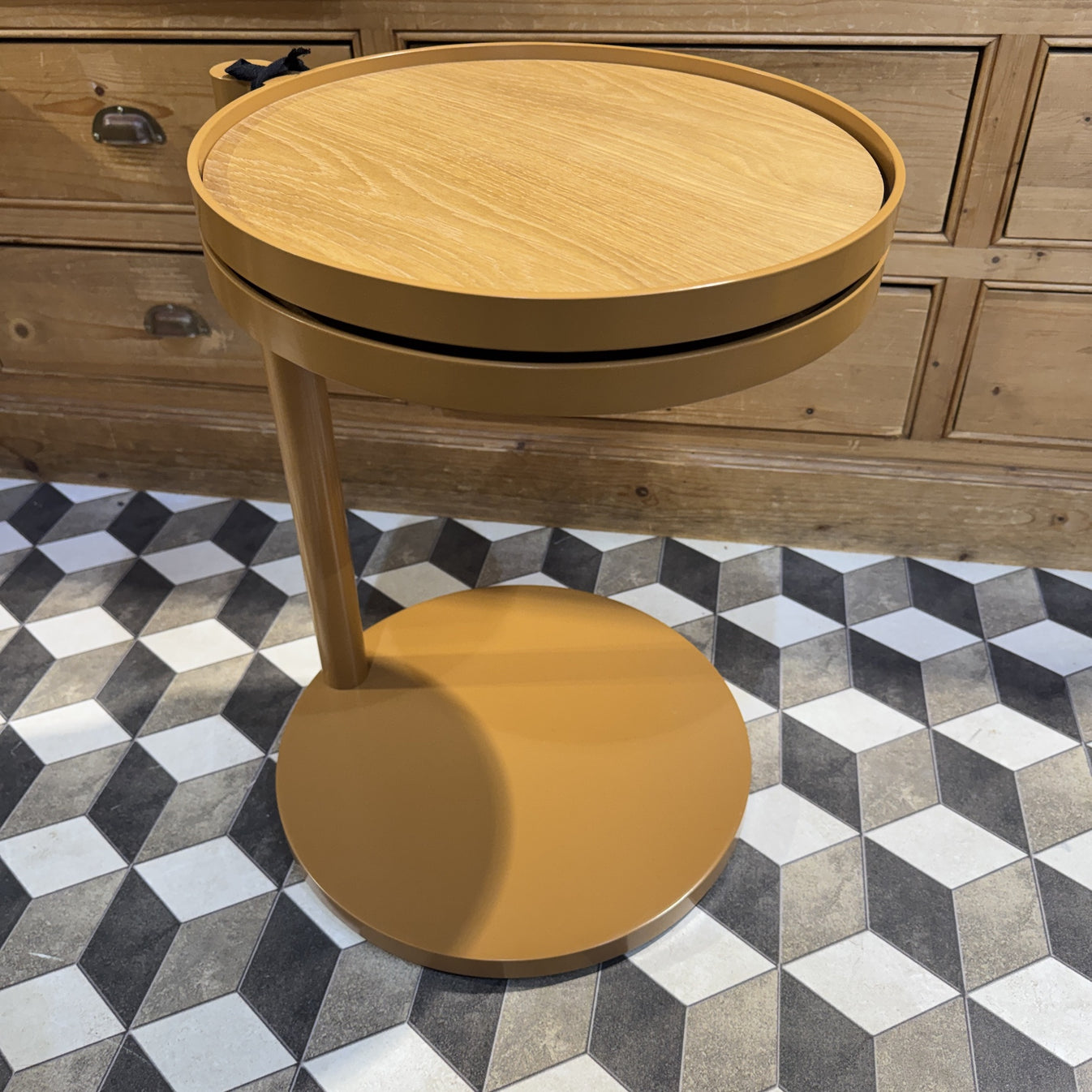 Dotty Side Table - Toffee – The Fabric of Society