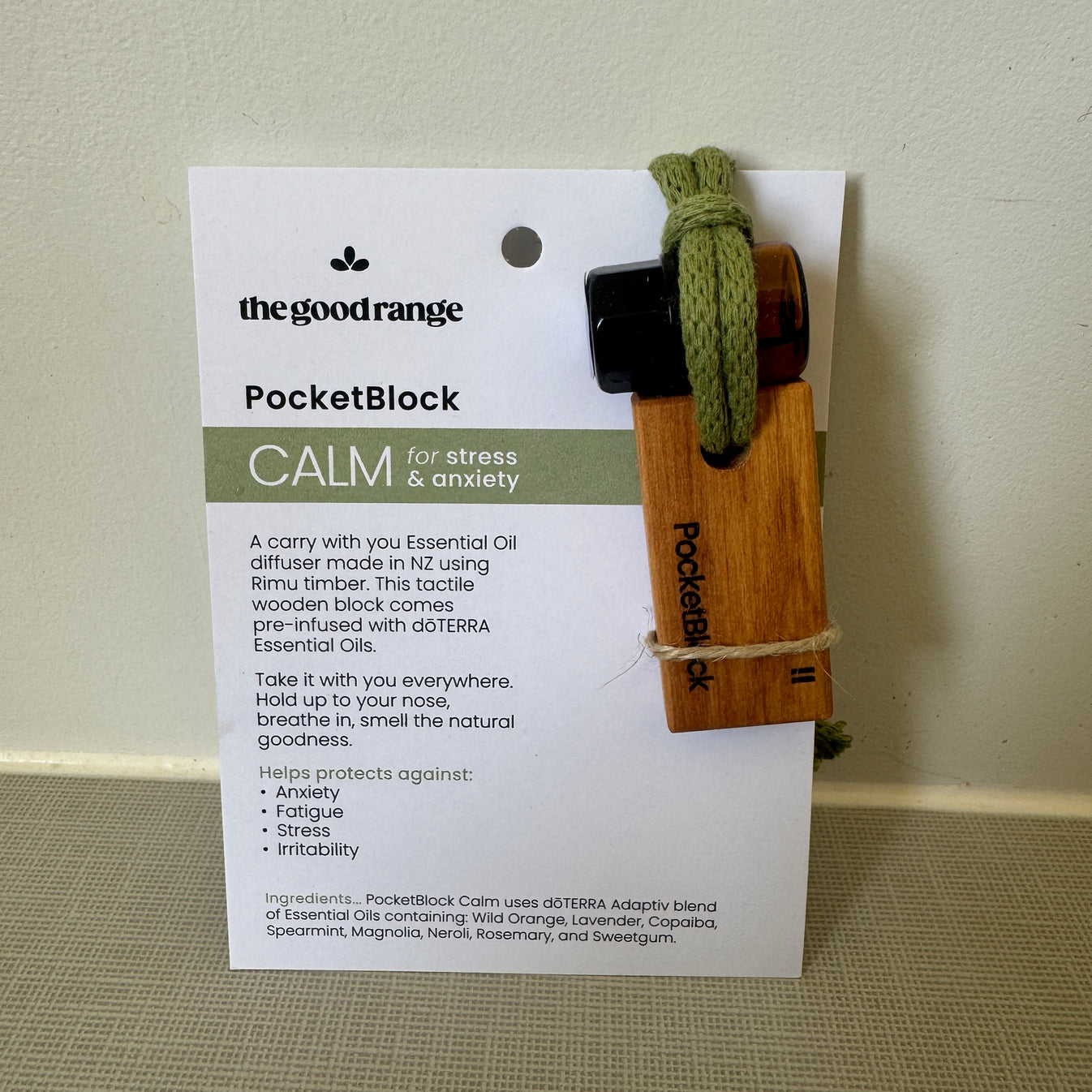 Pocket Block Frangrance – The Fabric of Society